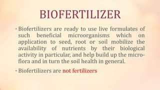 Biofertilizer applications | PPT