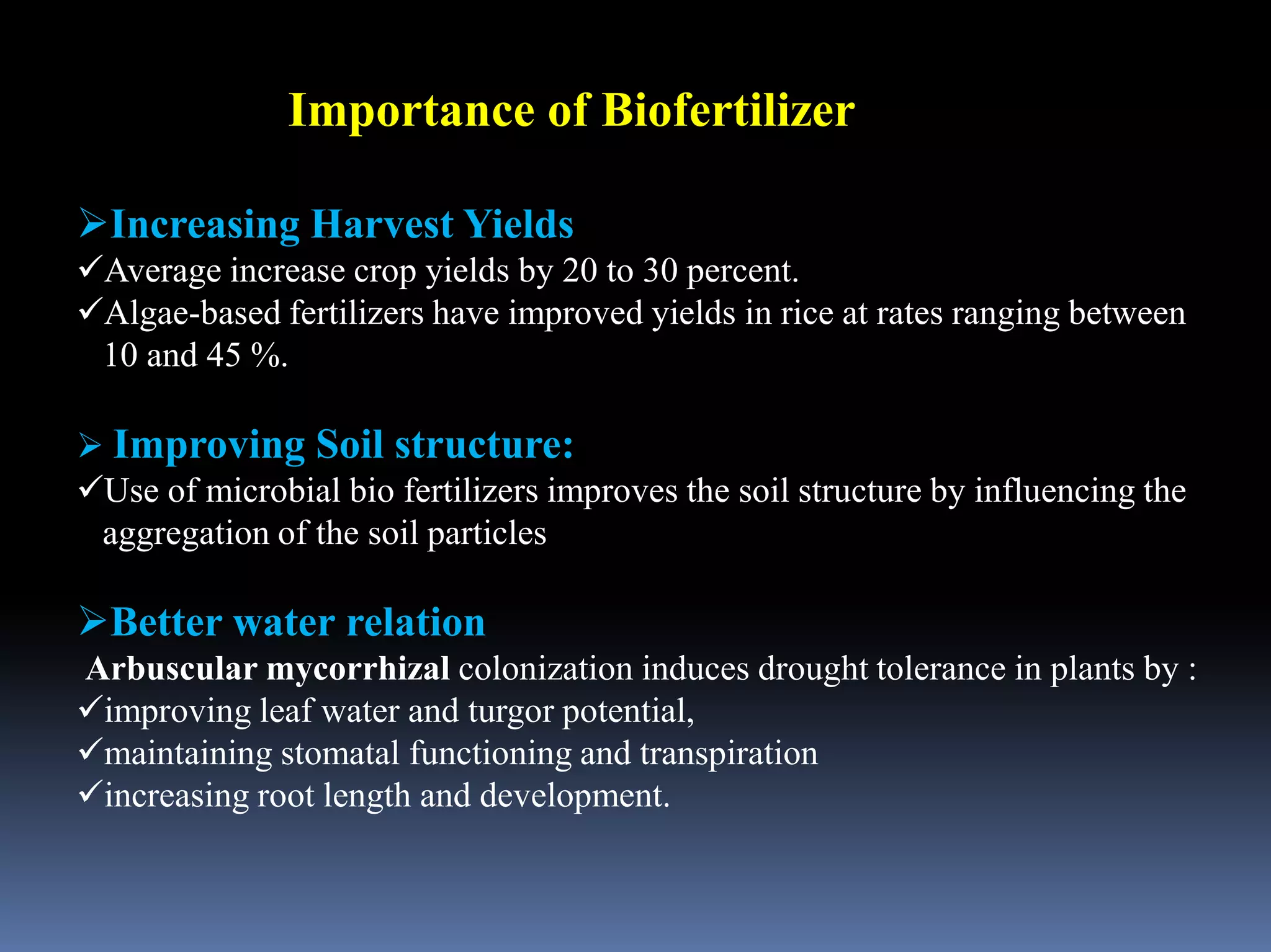 Biofertilizer for sustainable agriculture (paramjeet singh kanwar, IGKV ...