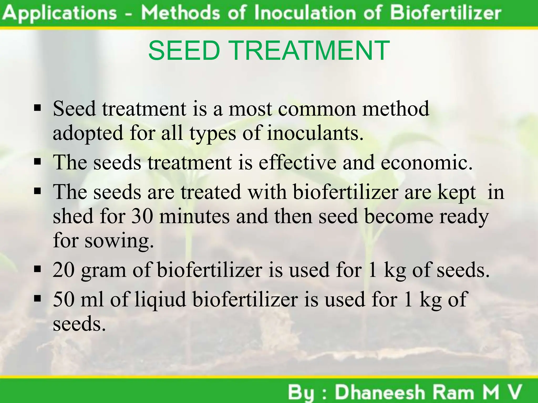Application and evolution techniques of crop response to bio ...