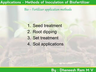 Application and evolution techniques of crop response to bio ...