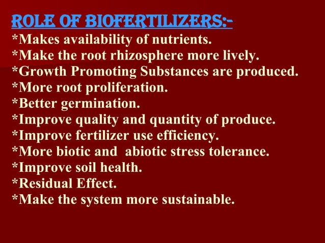 Biofertilizers | PPT