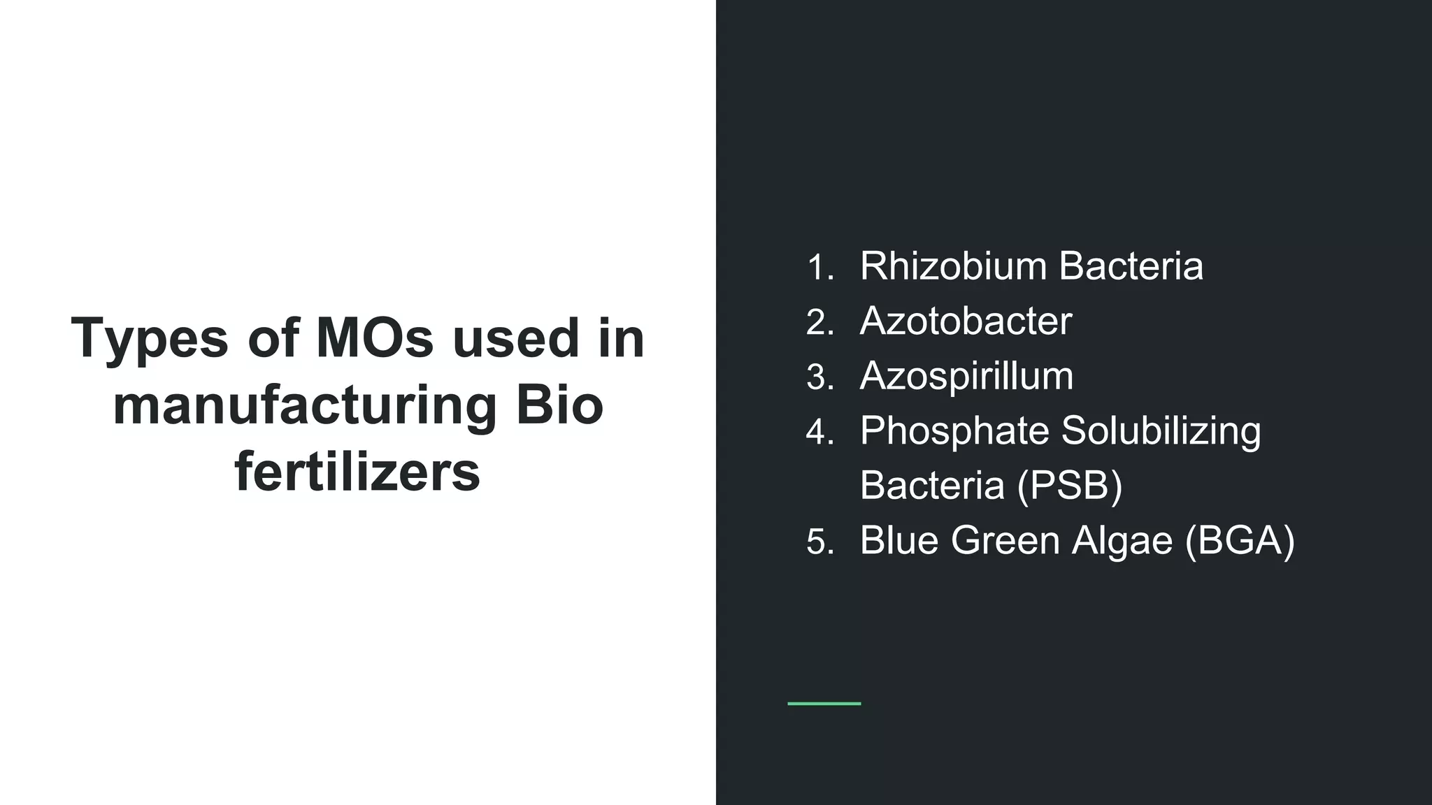Microorganisms used in biofertilizers | PPTX