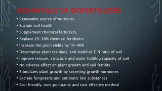 Biofertilizers ,bacterial fertilizers , advantages of biofertilizers, # ...