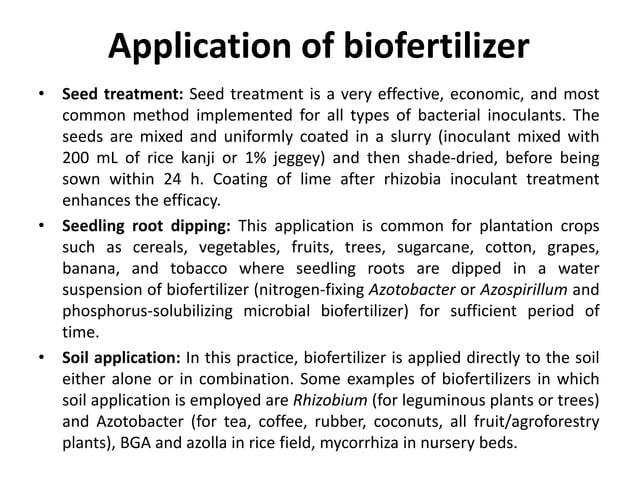 Biofertilizers types and application .pdf