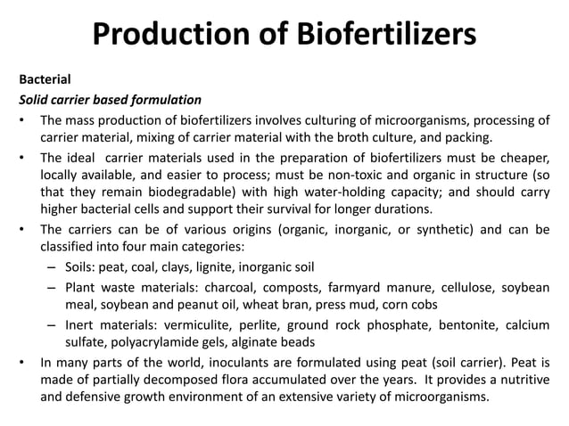 Biofertilizers types and application .pdf