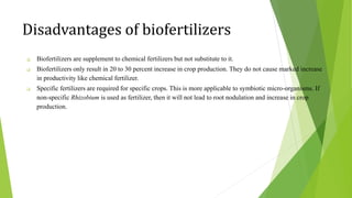 Biofertilizers- Classes, Types.pptx
