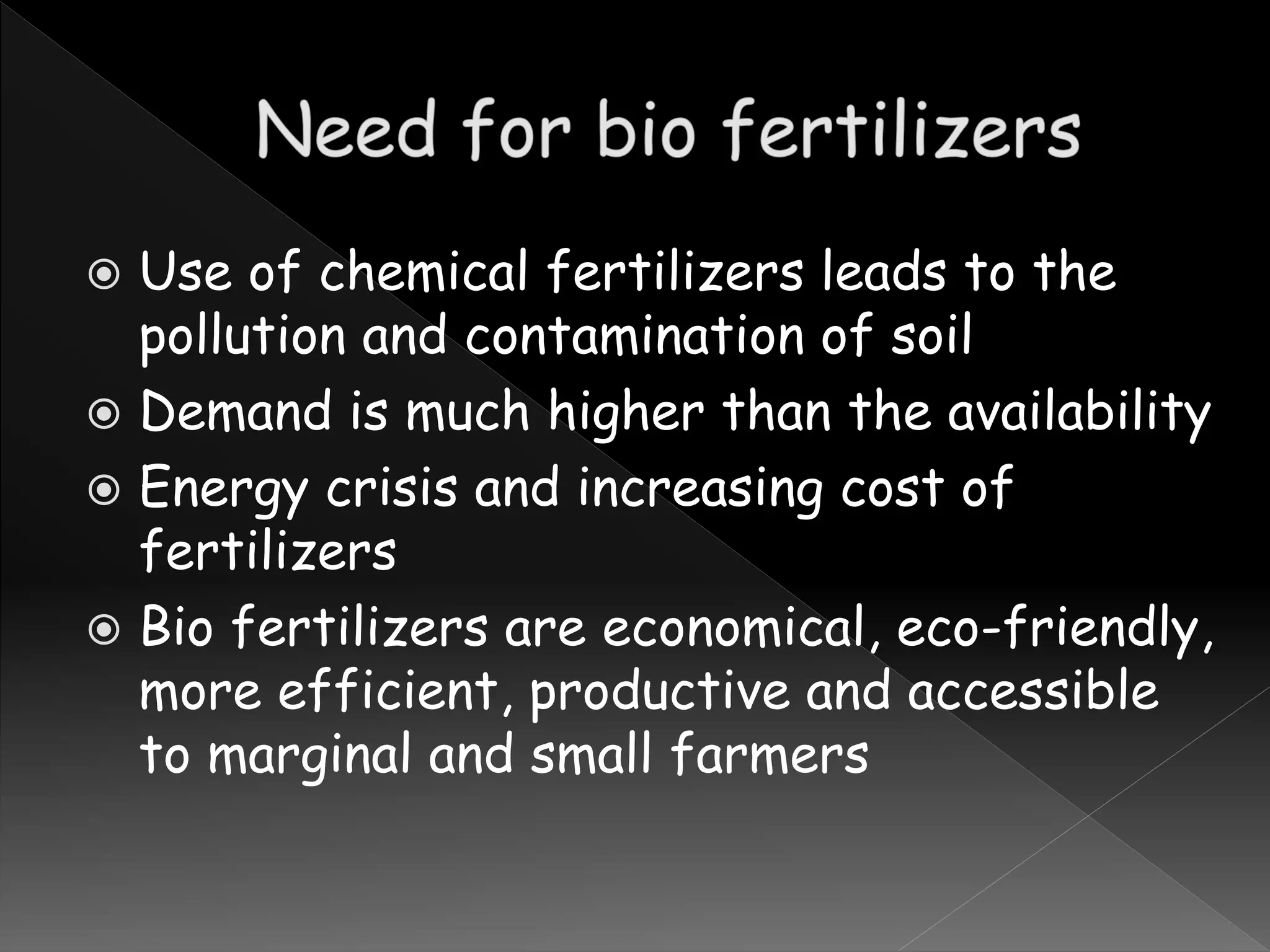 Biofertilizers organic farming | PPTX
