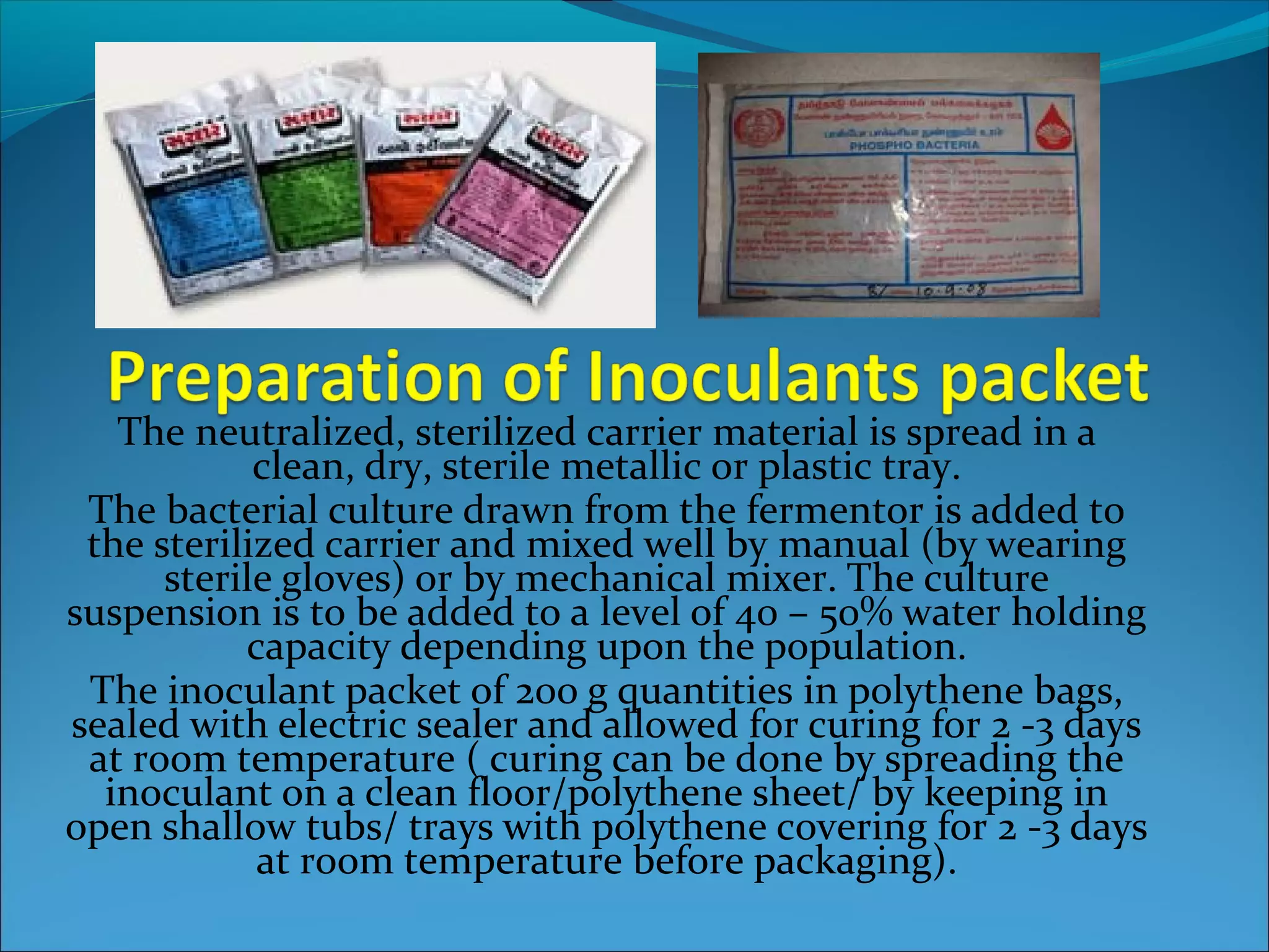 Production of Biofertilizers | PPT