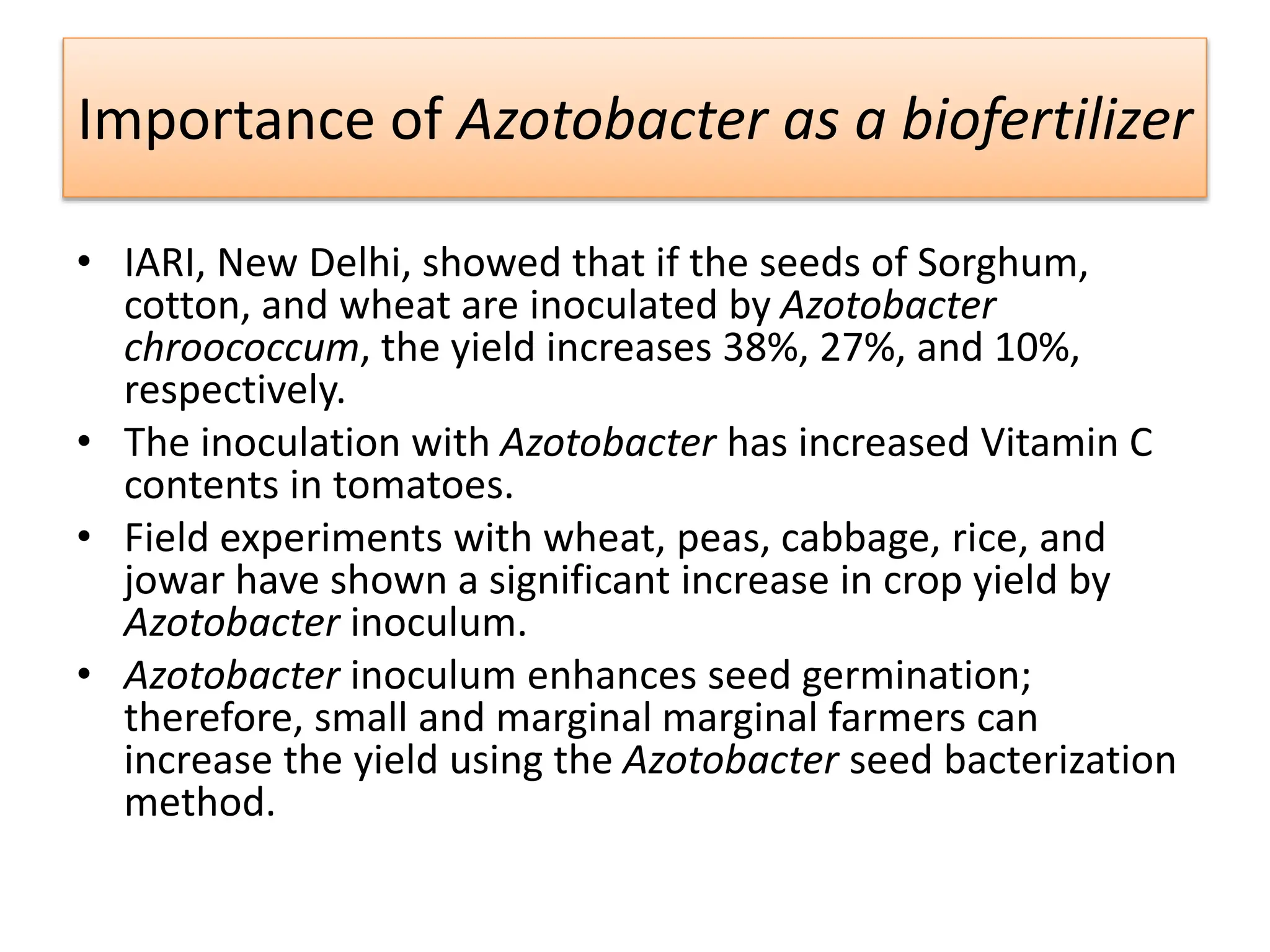 Biofertilizers ppt.pptx | Agriculture | Industries