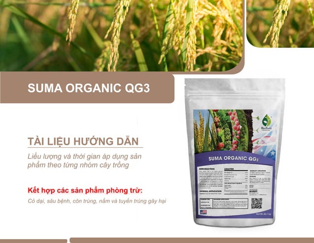 Bioferti suma organic qg3 combined application 051821 | PPT