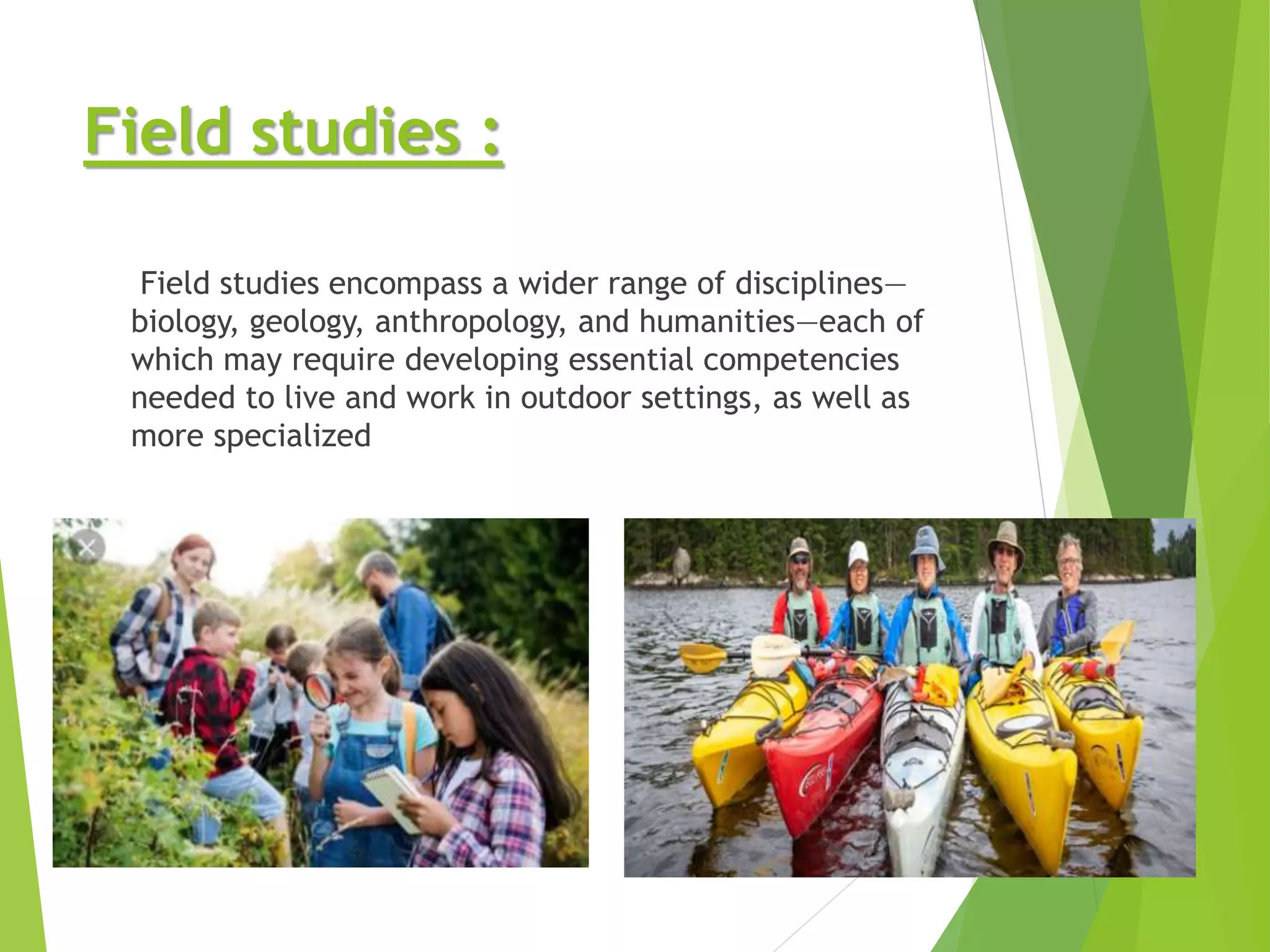 Biology study in field | PPTX