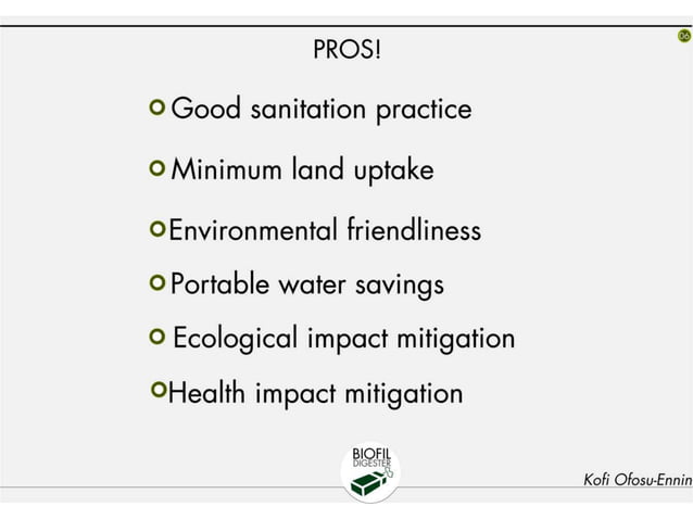 Biofil Digester | PPT