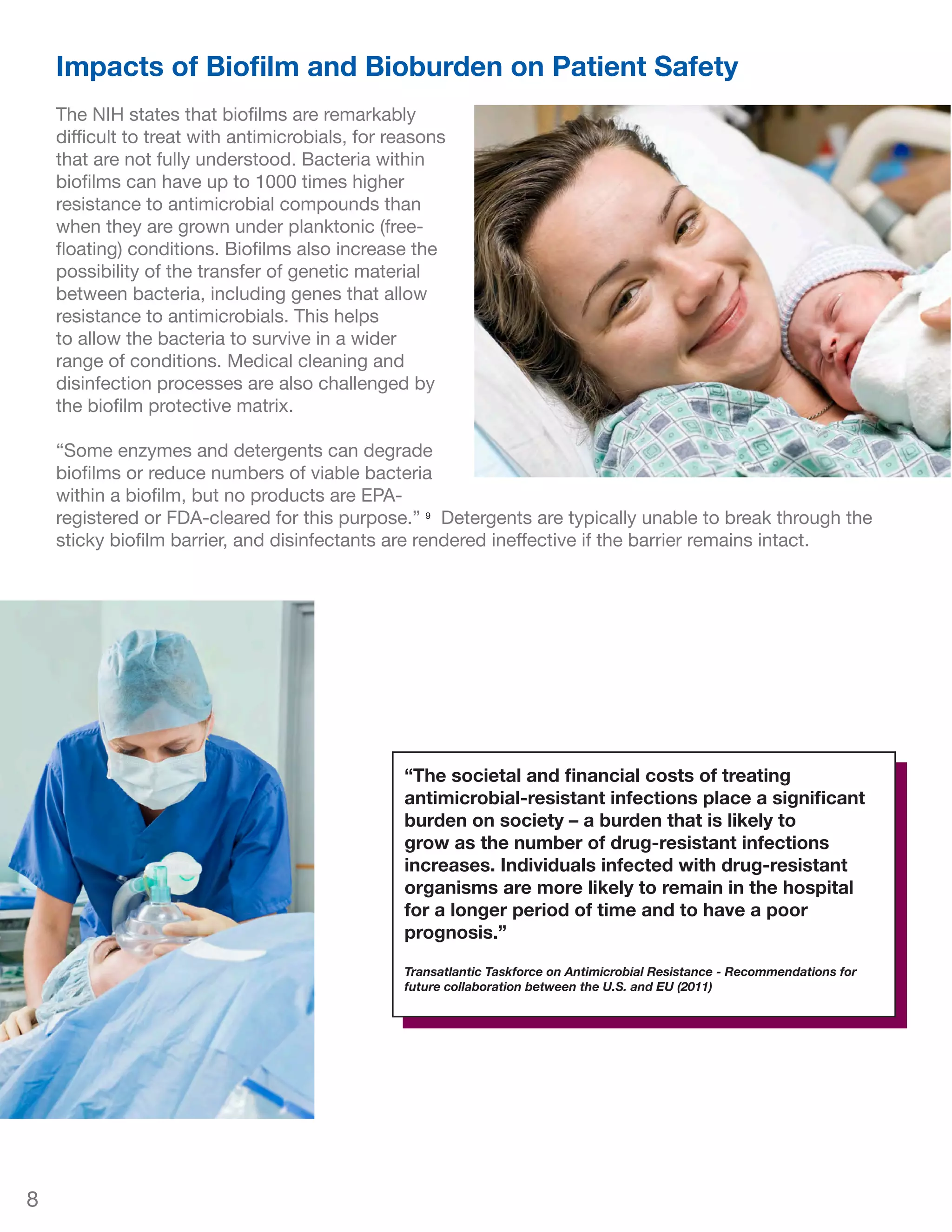 Getinge ATP Biofilm Course Booklet & Test | PDF