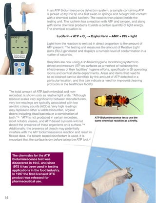 Getinge ATP Biofilm Course Booklet & Test | PDF