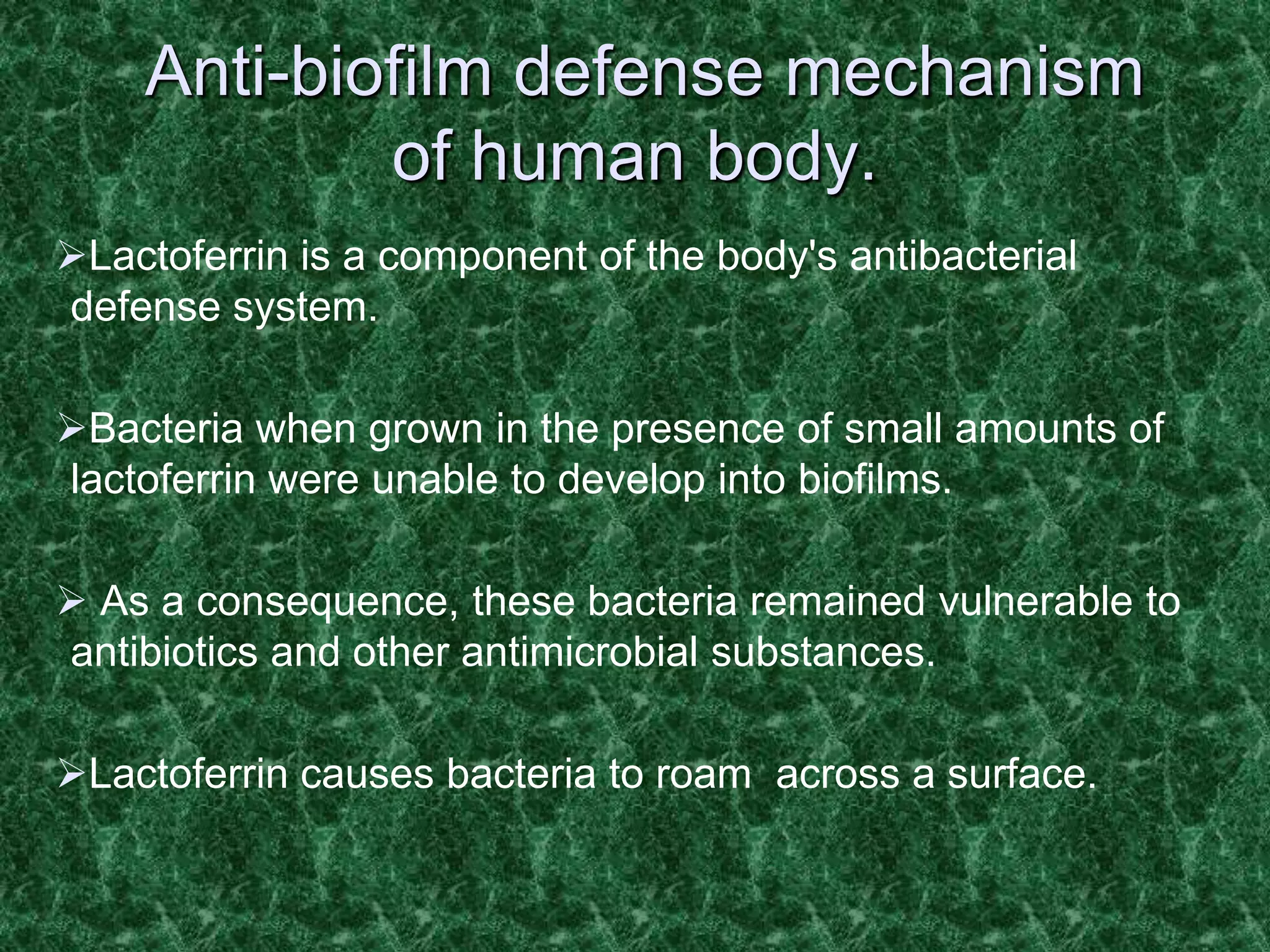 BioFilms | PPT