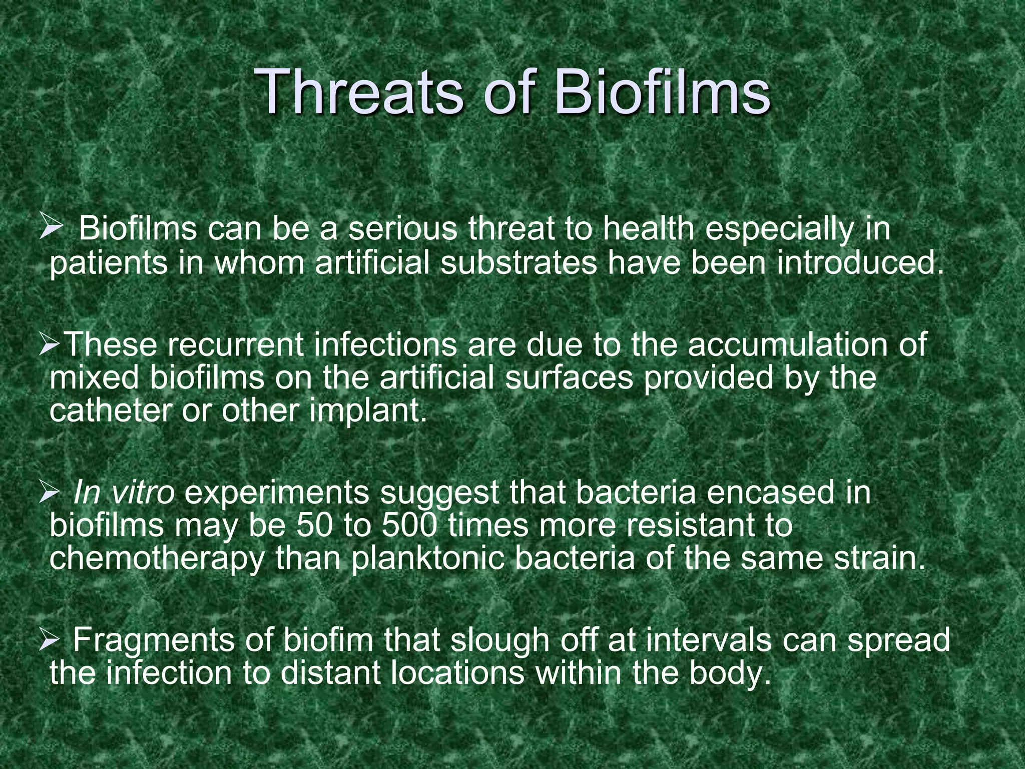 BioFilms | PPT