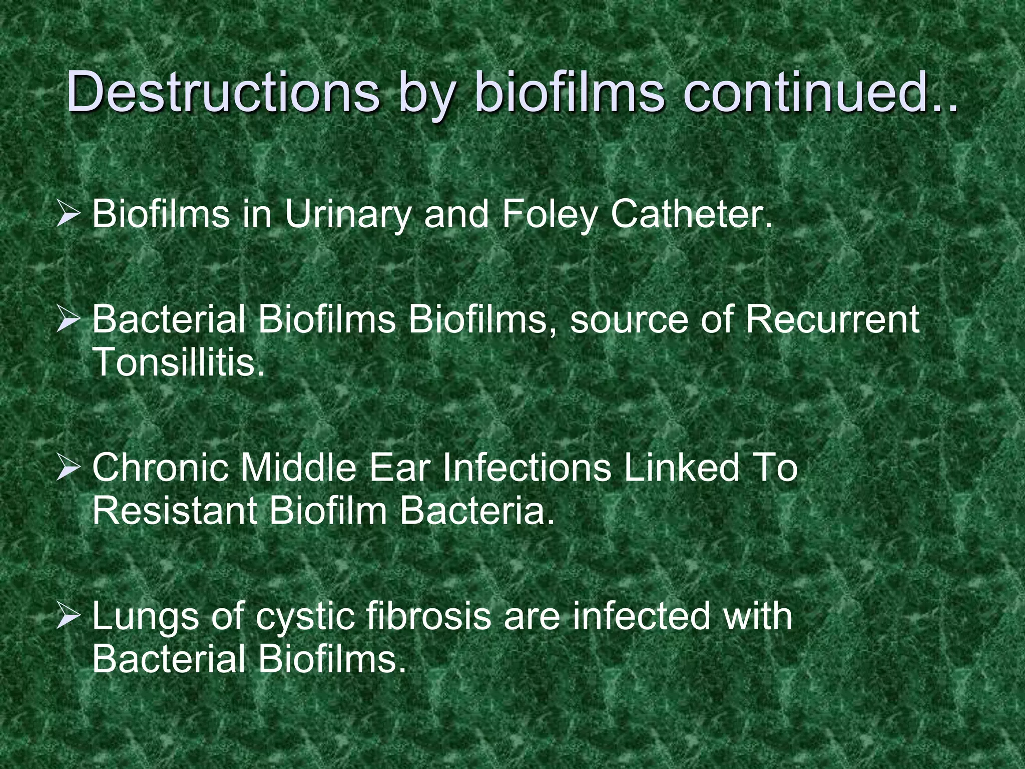 BioFilms | PPT