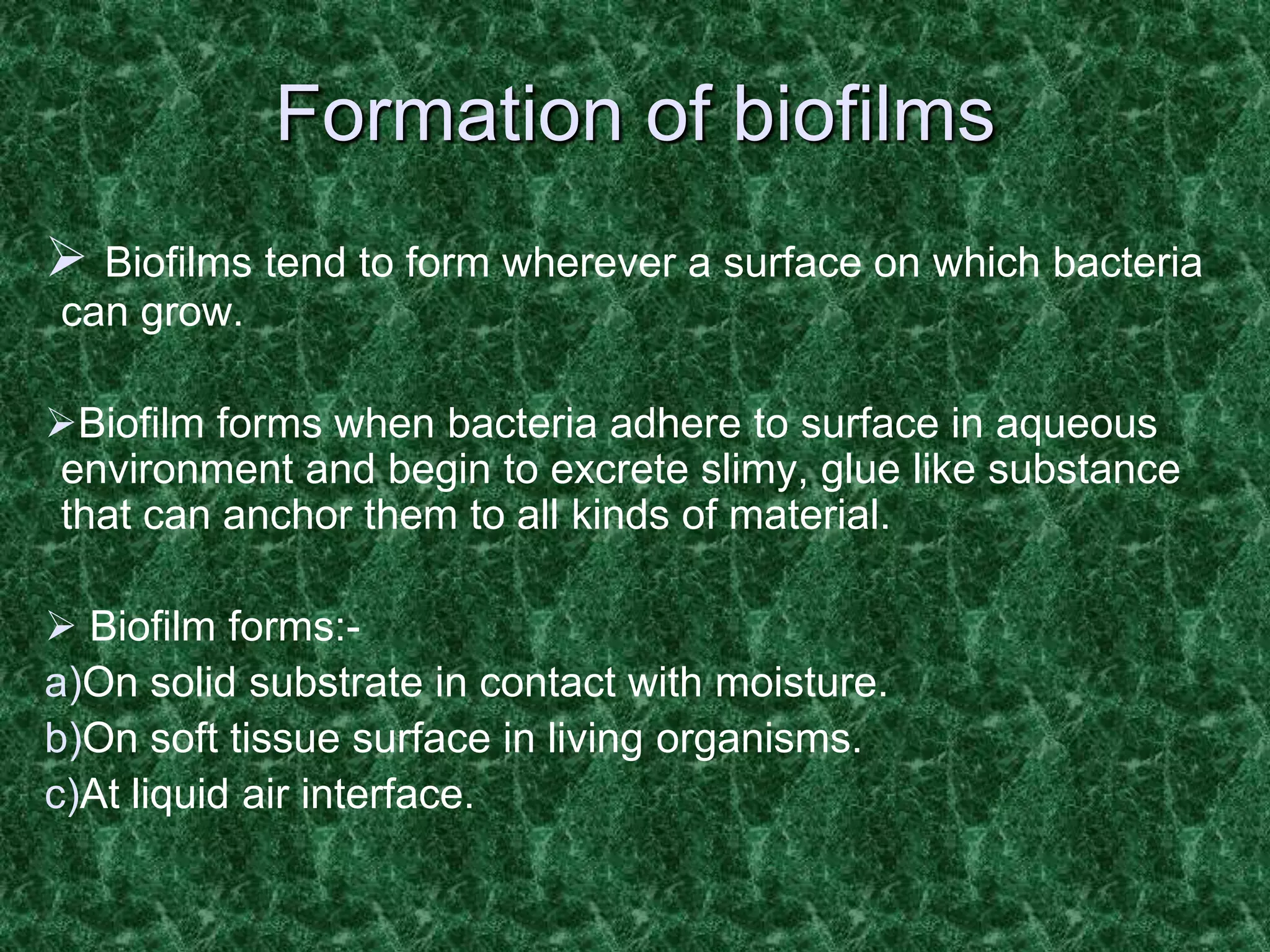 BioFilms | PPT