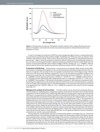 biofilm fouling of the membrane present in aquaculture | PDF