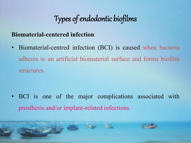 Endodontic Biofilms and management..pptx | Dental Health | Diseases and Conditions