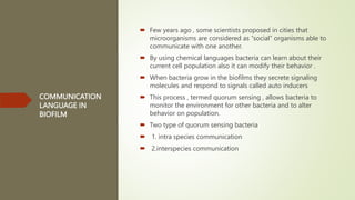 BIOFILMS_which cause the our theeth coating | PPT