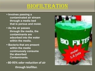 Biofilters and air pollution controll by aabid mir | PPTX | Indoor ...