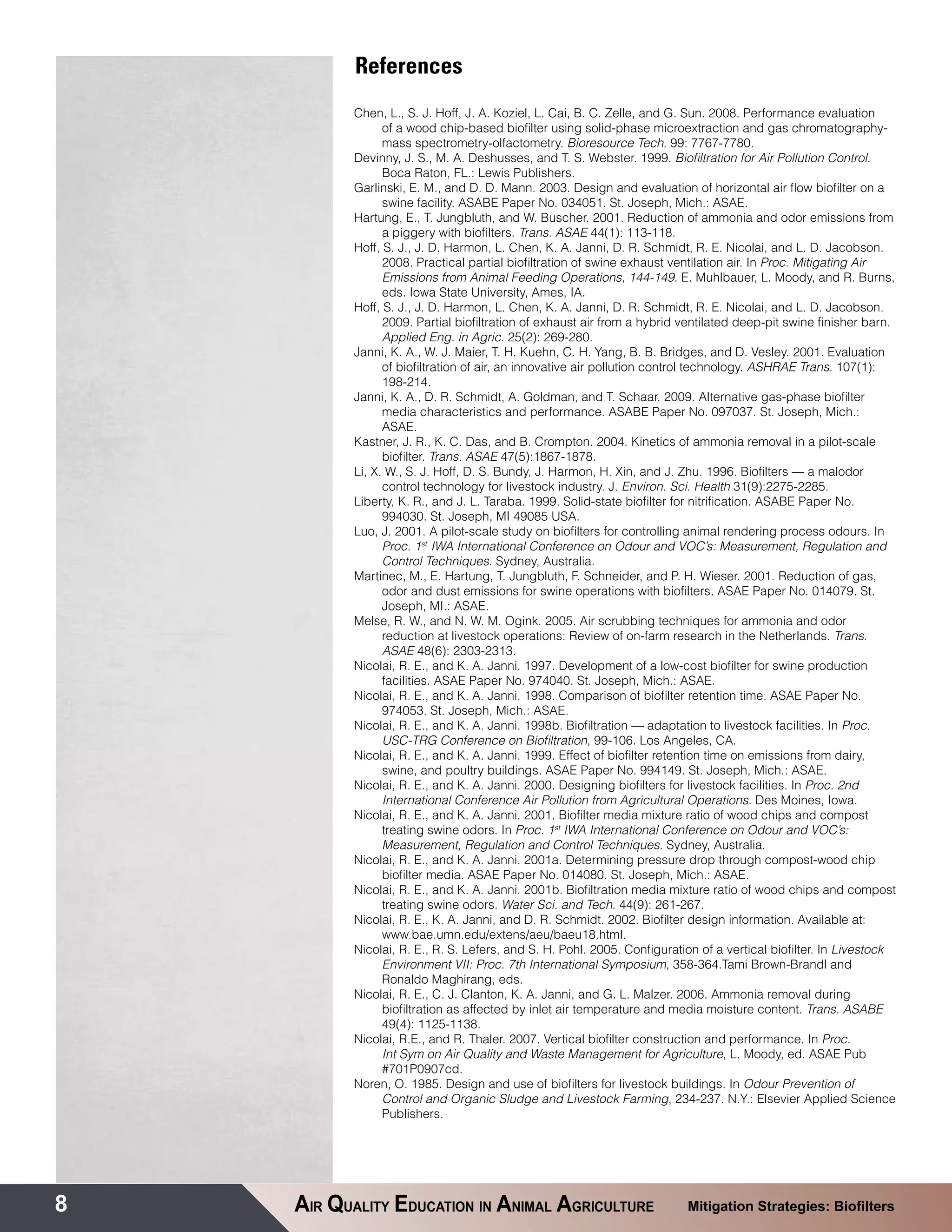 Biofiltersfor odor final | PDF