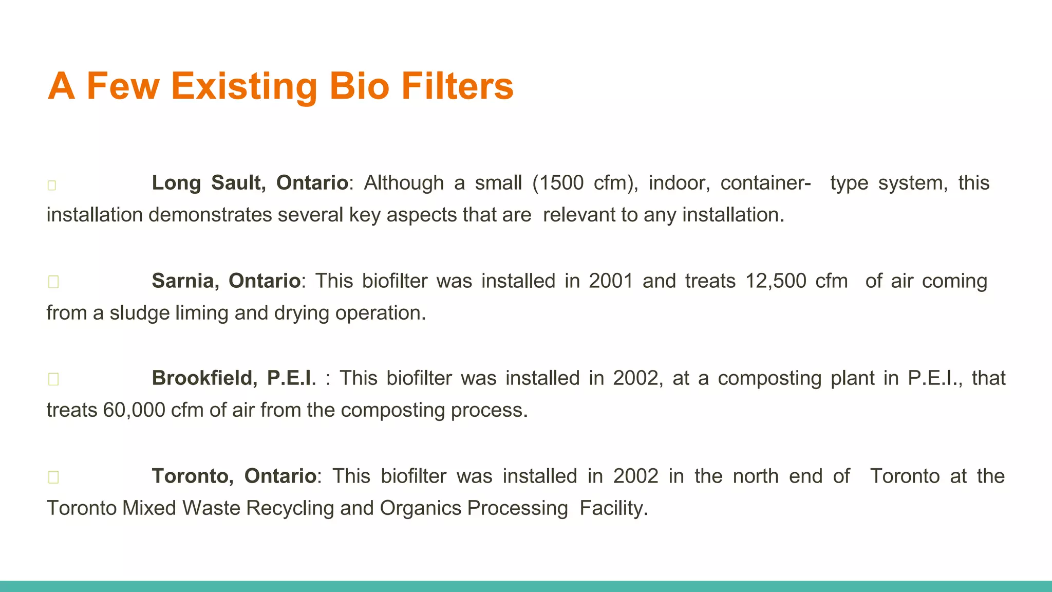 Biofiltration | PPTX
