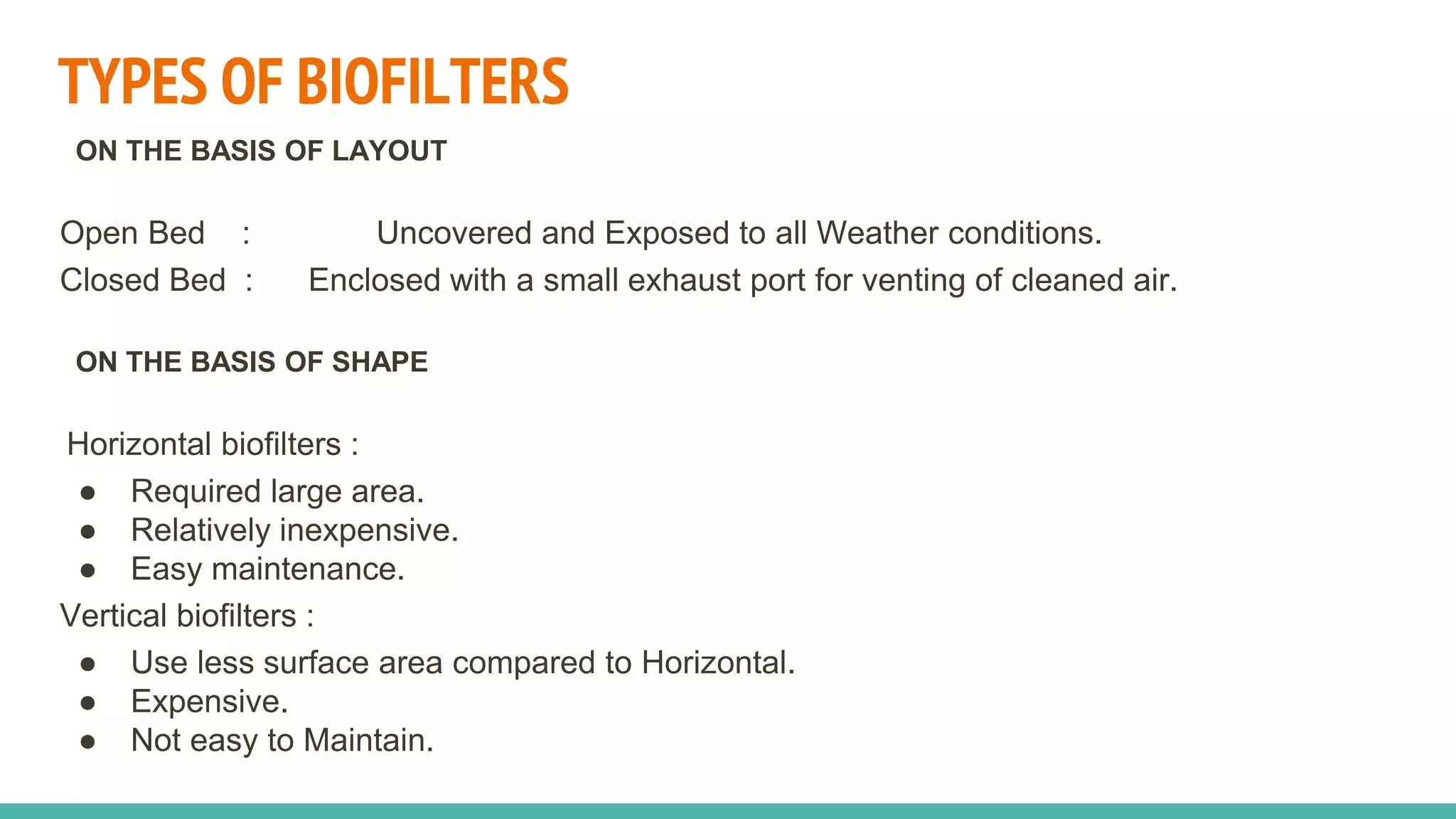 Biofiltration | PPTX