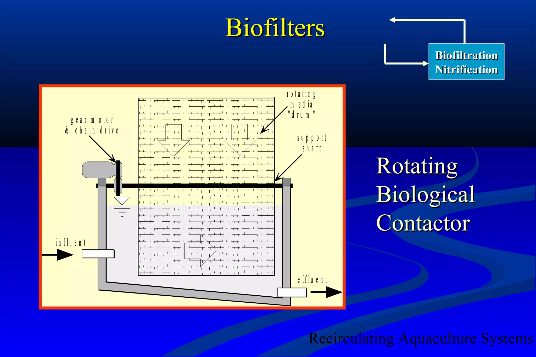 Biofiltration nitrification design overview | PPT