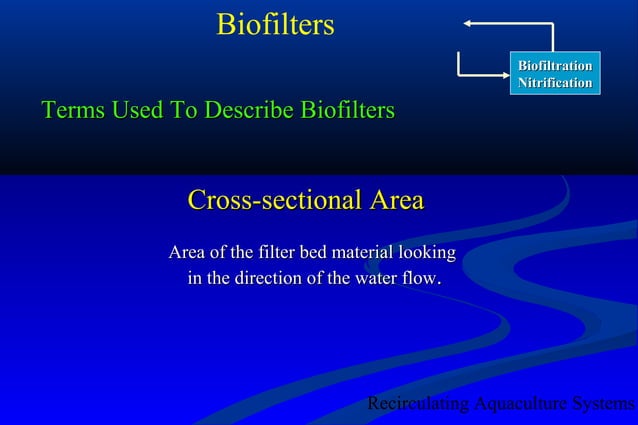Biofiltration nitrification design overview | PPT