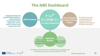 BIOFIN-EU: Project Overview (General Presentation) | PDF