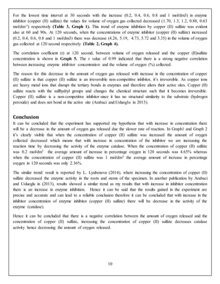 Biology internal assessment ibdp | DOCX