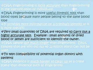 DNA fingerprinting | PPTX