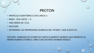 Biofisica relación con medicina. Materia y Fuerzas Fundamentales | PPTX