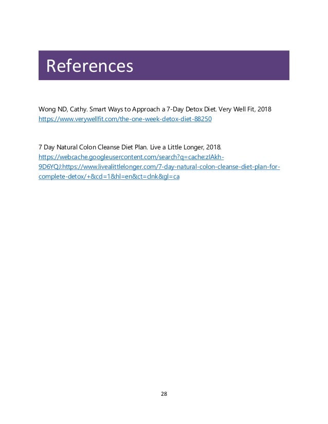 Bio fit: 7 Day Fat Flush | PDF