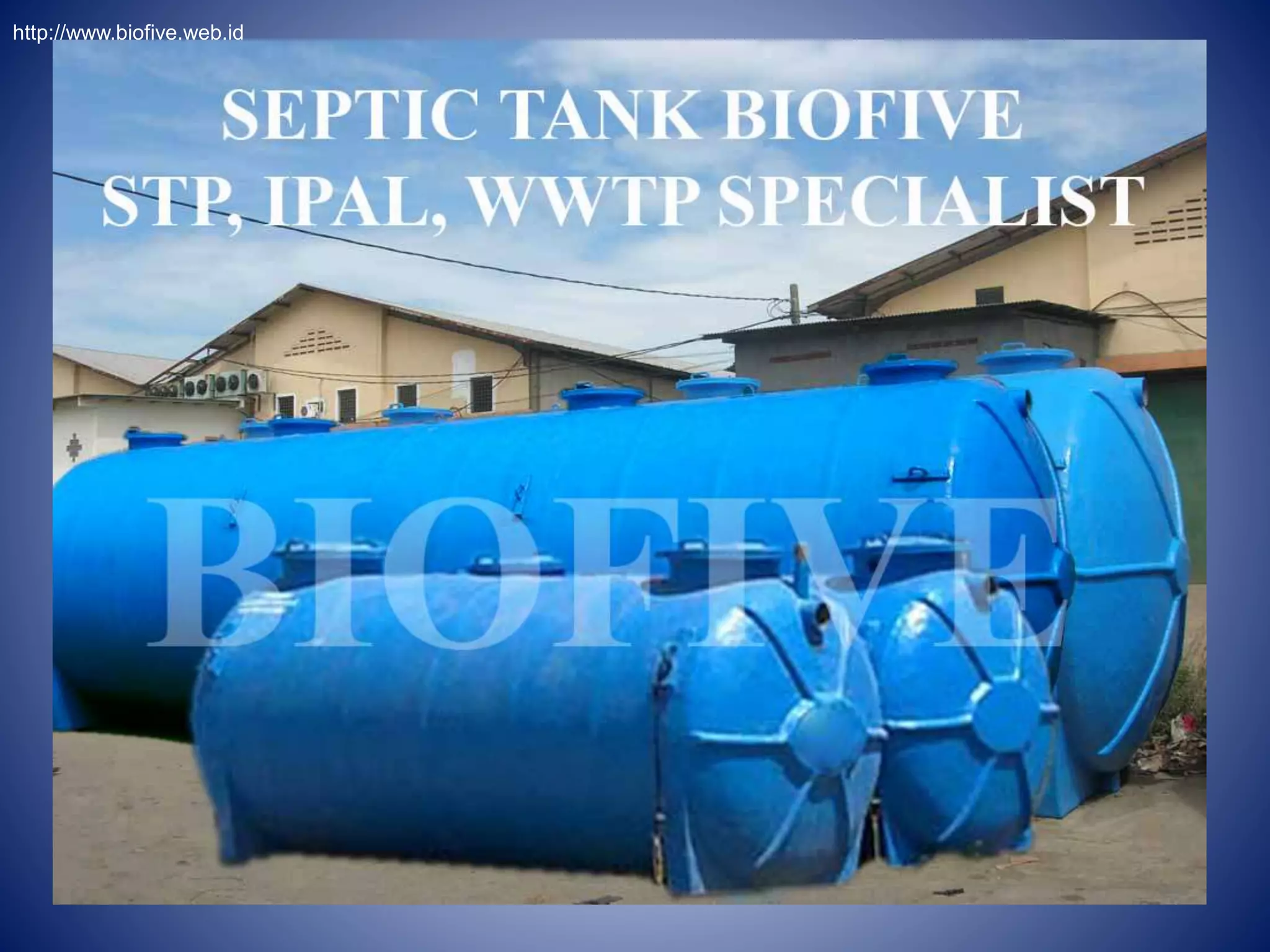 Biofive, septic tank biofive, bg series, lc series, bc series, tangki ...