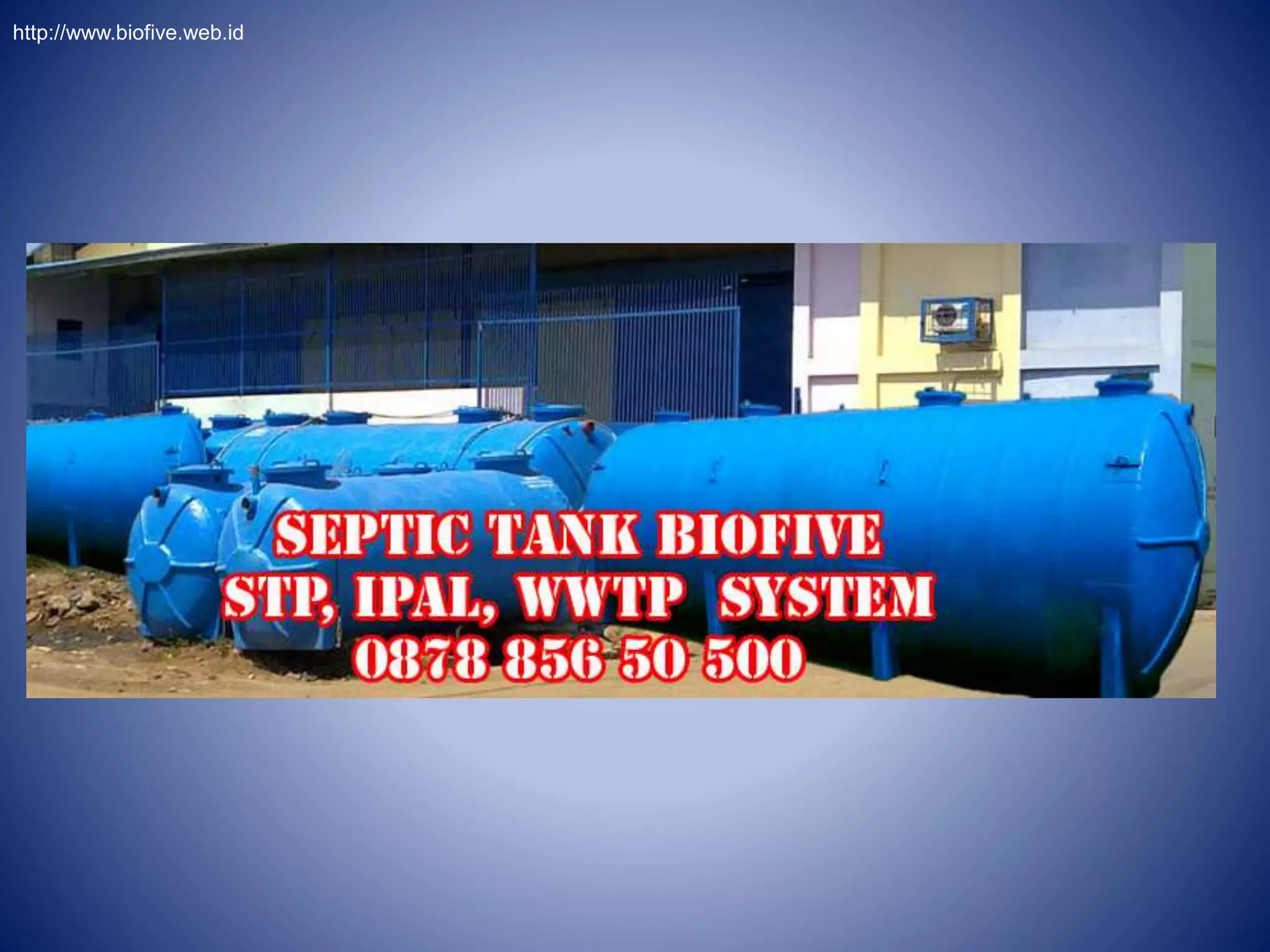 Biofive, septic tank biofive, bg series, lc series, bc series, tangki ...