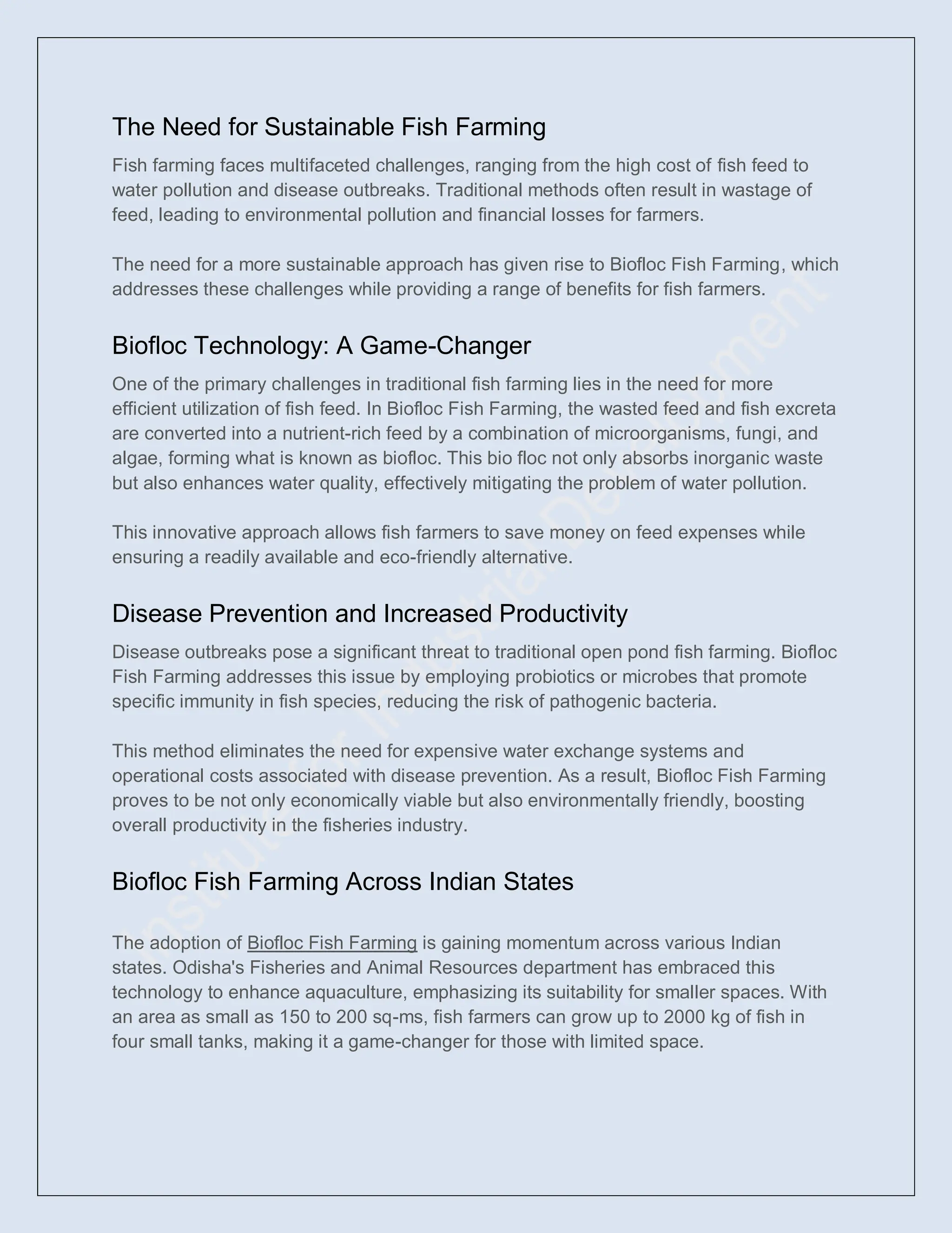 Unlock Aquaculture Success with Bio Flock Mastery | PDF | Agriculture ...