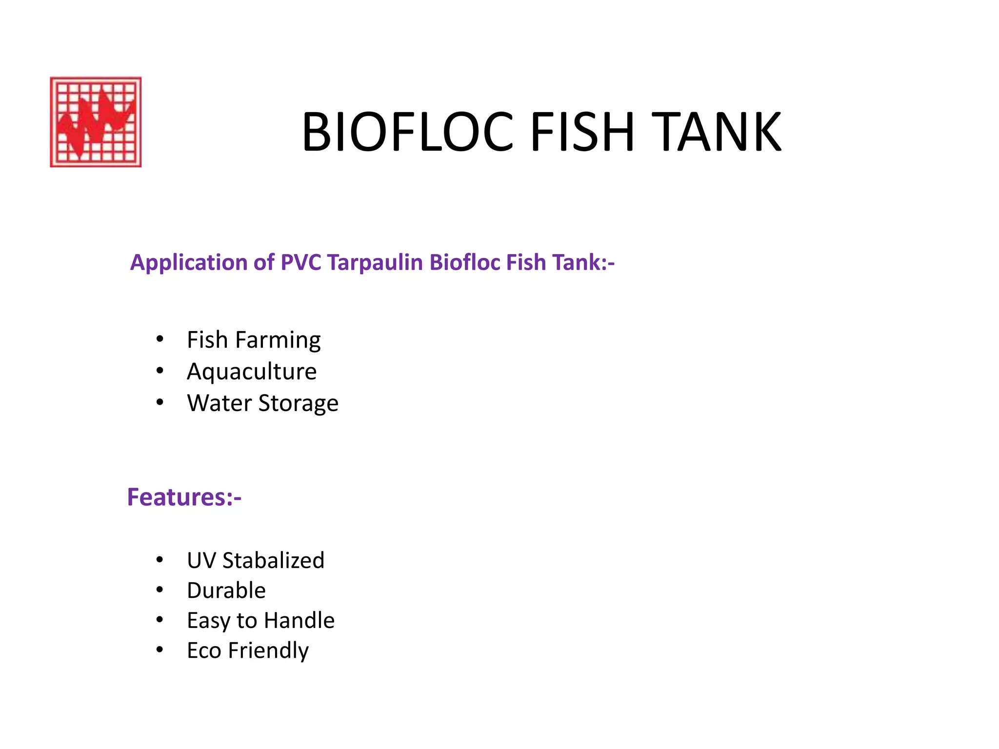 Biofloc fish tank ppt | PPTX | Fish and Aquariums | Pets