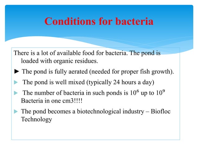 Biofloc Technology in aquaculture | PDF