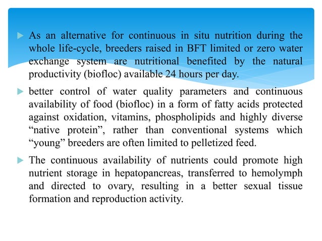 Biofloc Technology in aquaculture | PDF