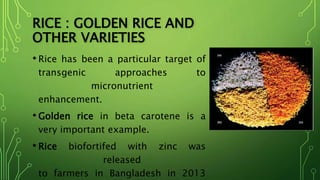 Biofortification and biofortified foods.pptx