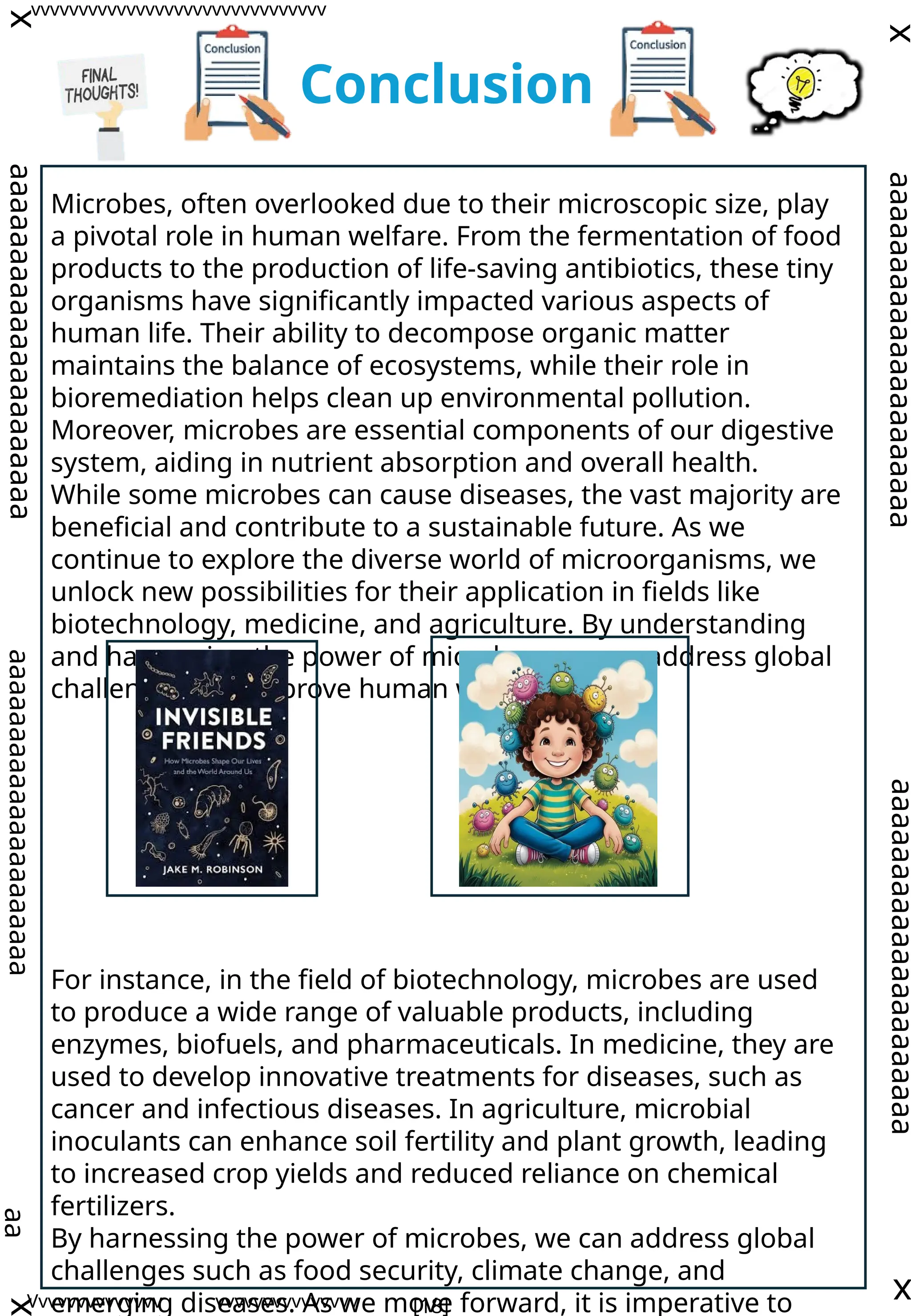 Microbes in Human Welfare Class 12 Investigatory project | PPTX