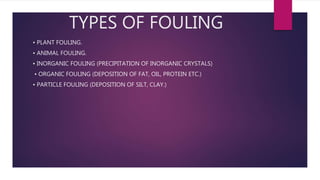 Biofouling | PPTX
