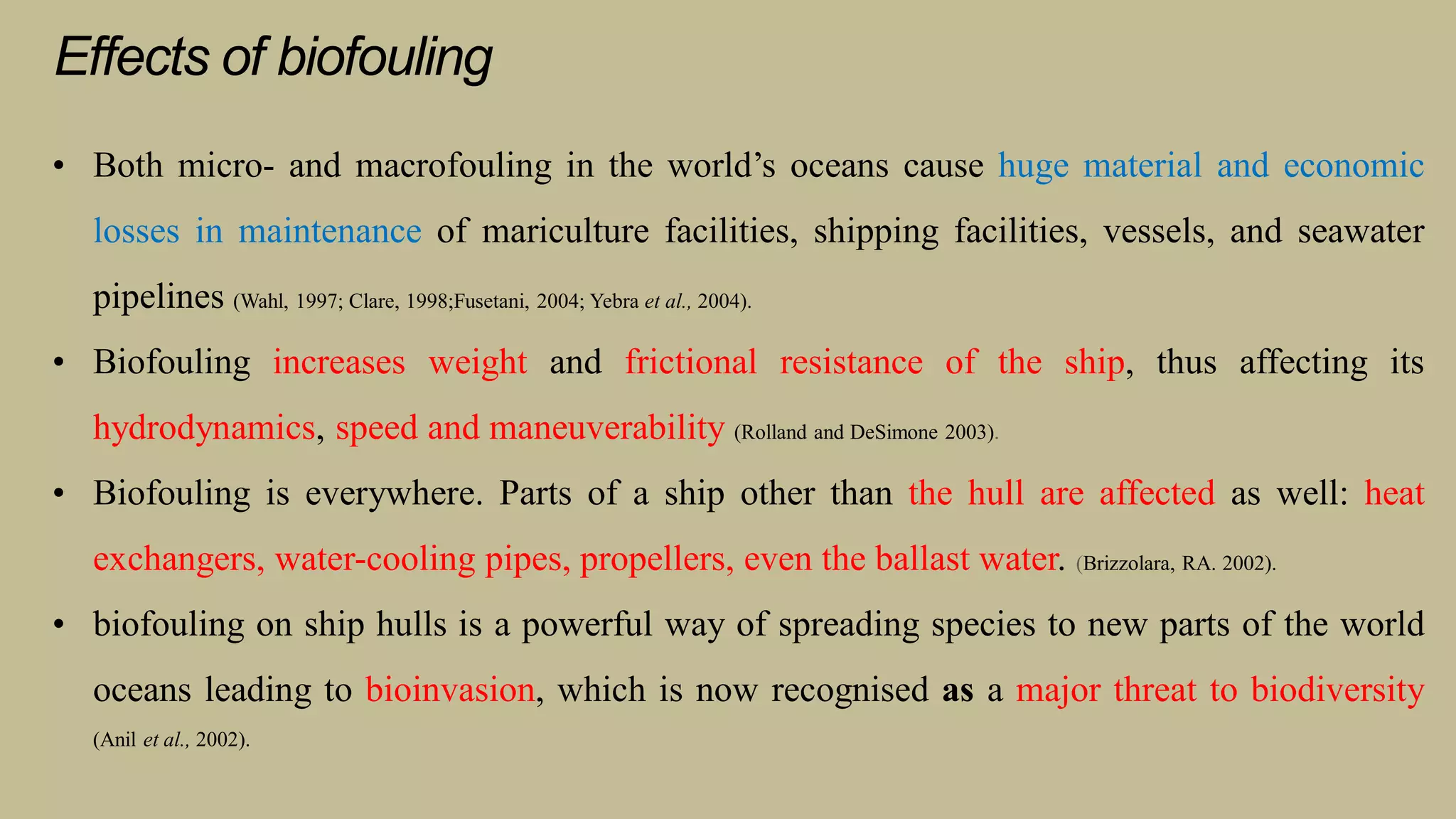 Biofouling | PDF