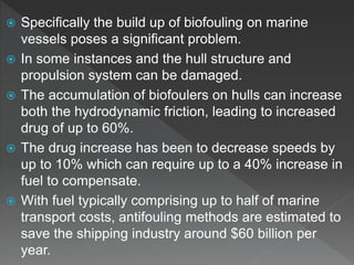 Biofouling and prevention | PPTX