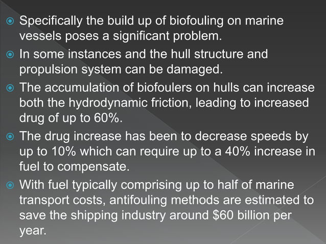 Biofouling and prevention | PPTX