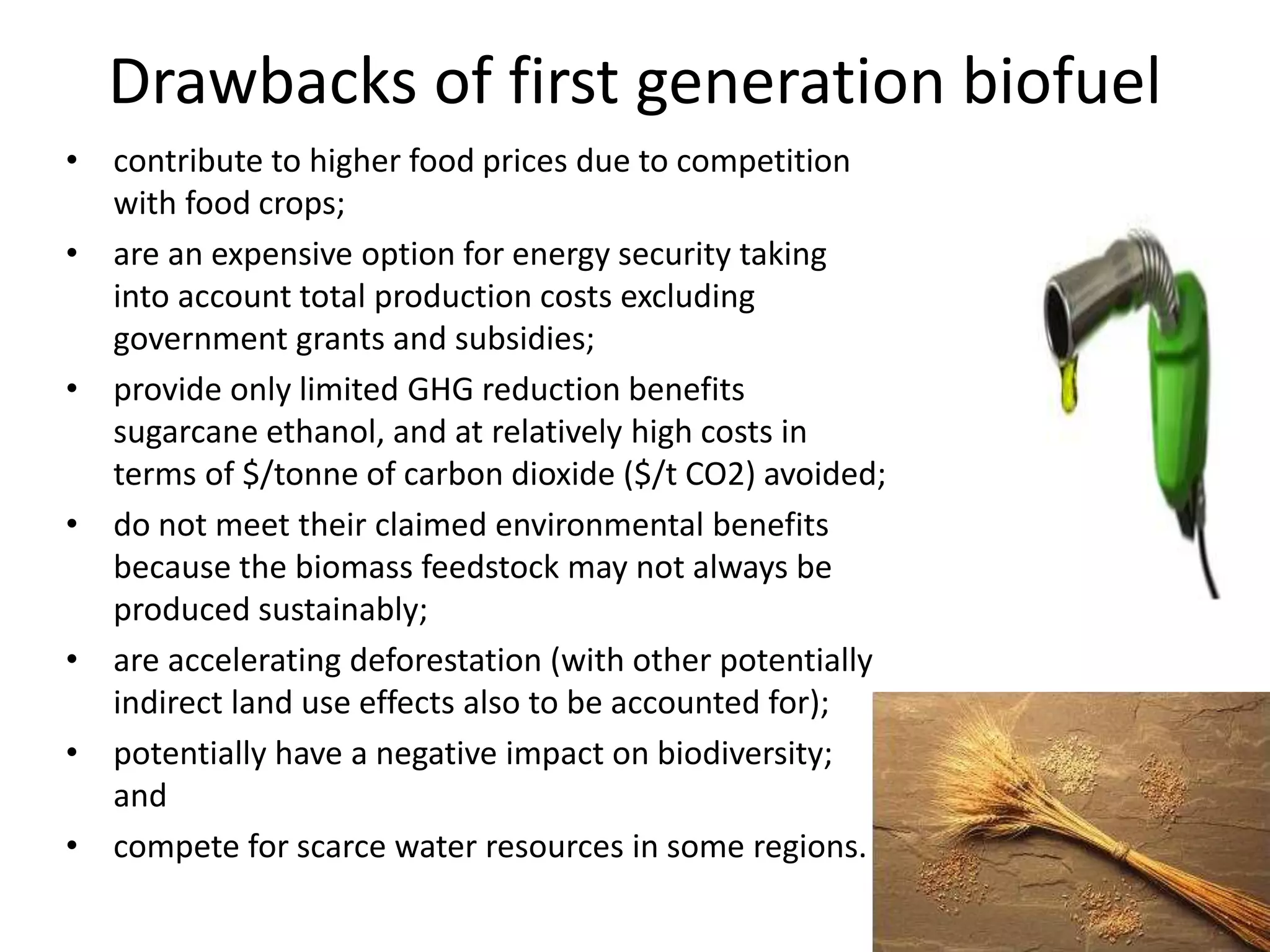 Biofuel as source of clean and green energy | PPTX