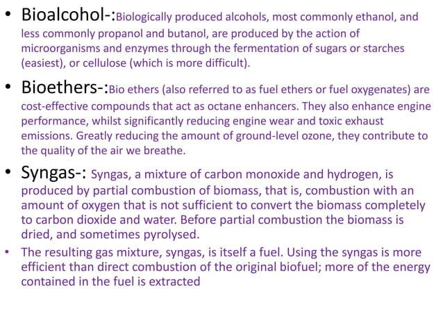 Biofuel as source of clean and green energy | PPT